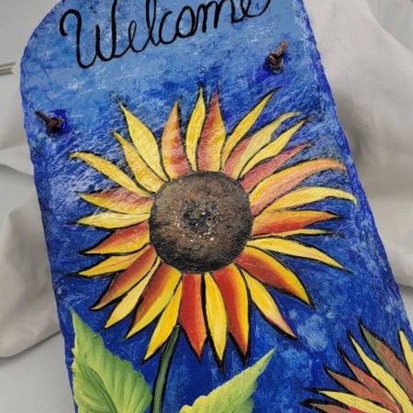Hand Painted Slates - Etsy
