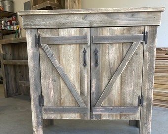 Rustic Primitive Keurig Coffee Bar Cabinet Hutch Farm House - Etsy