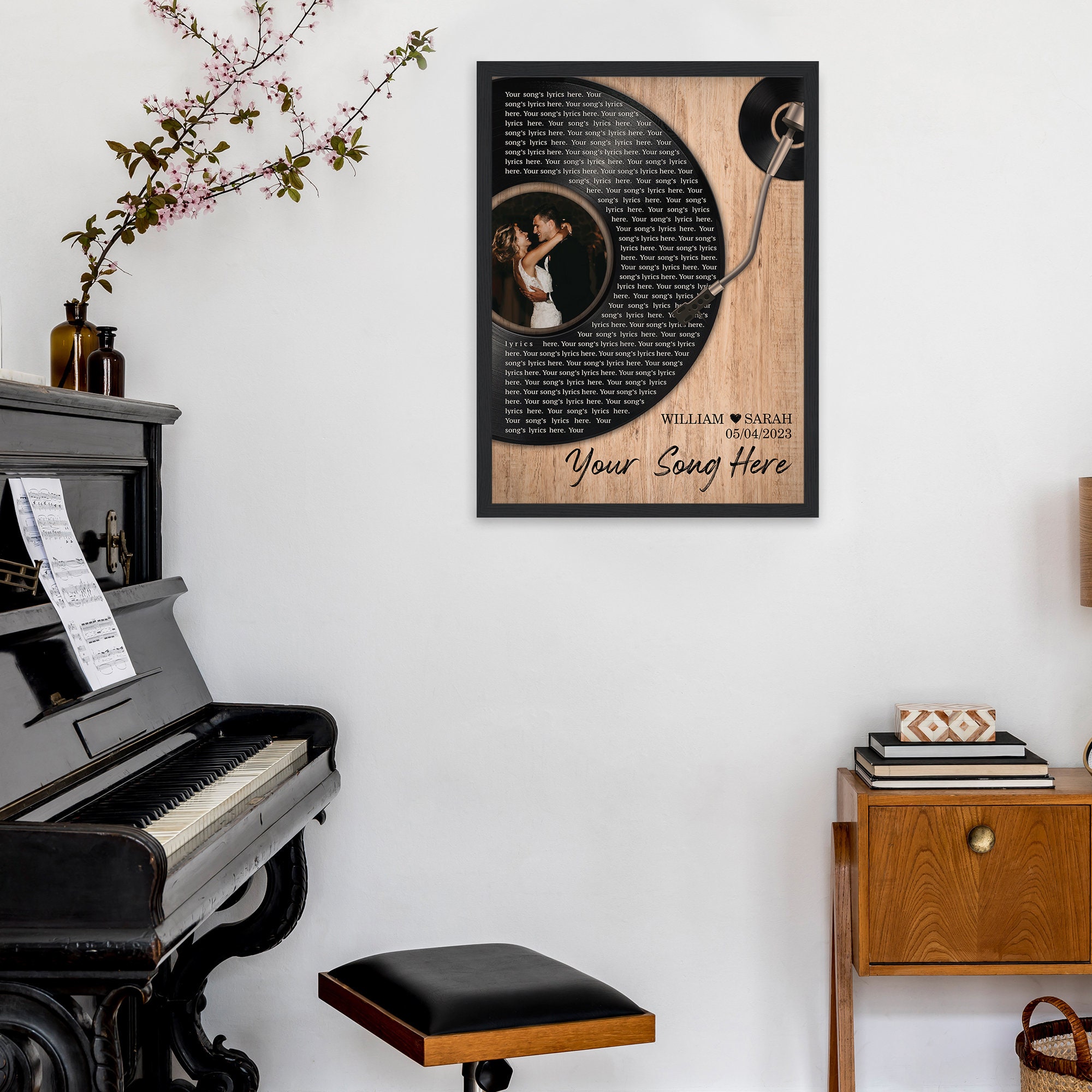 Personalized Plaque, Custom Plaque, Vinyl Record Plaque, Framed Poster ...