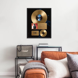 Personalized Plaque, Custom Plaque, Vinyl Record Plaque, Framed Poster ...