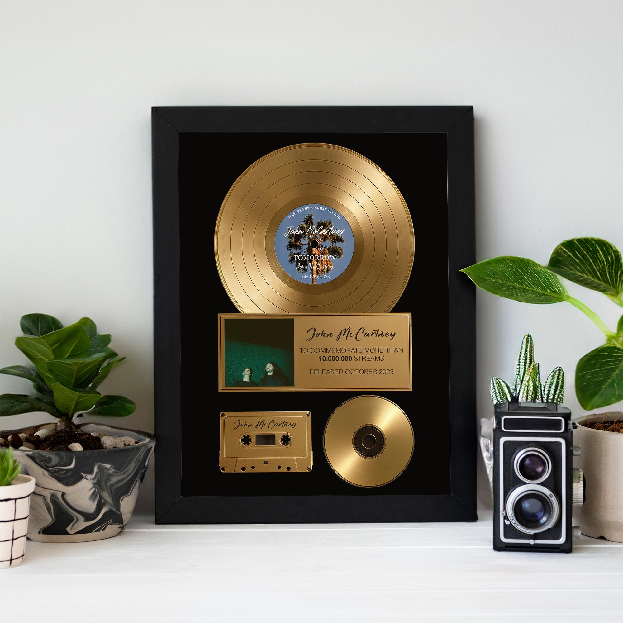 Personalized Plaque, Custom Plaque, Vinyl Record Plaque, Framed Poster ...