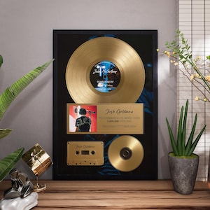 Personalized Plaque, Custom Plaque, Vinyl Record Plaque, Framed Poster ...
