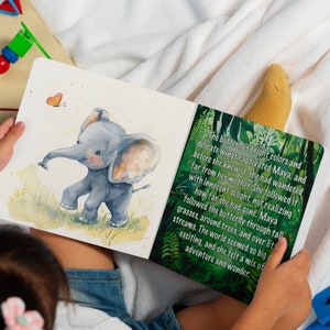 First Birthday Book for GIRLS, Personalized Children's Book, Baby Gift ...