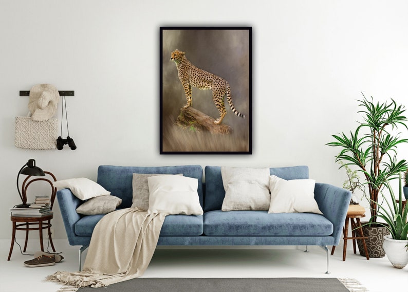 Cheetah Pose - Etsy