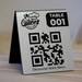 Engraved QR Code Plate to Put on a Table Logo Table - Etsy