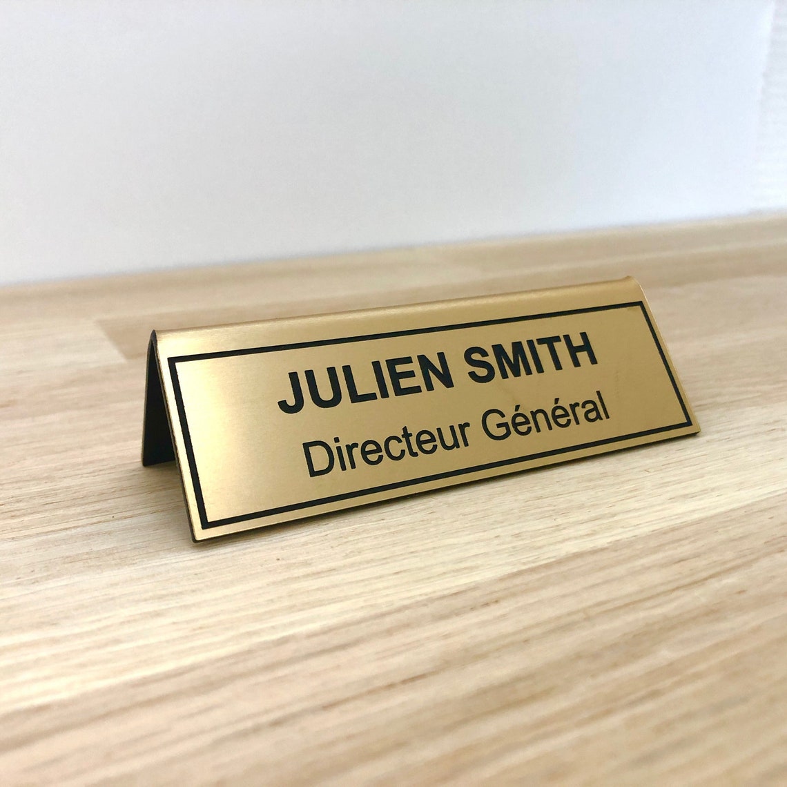 Personalized Name Tag for Modern Professional Office Custom - Etsy