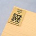 Custom QR Code Plate Logo Map Menu Google Reviews - Etsy