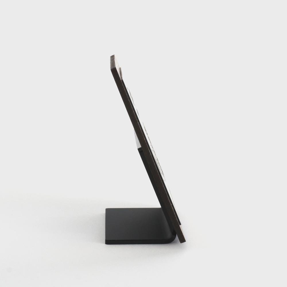 Personalized Engraved Wooden QR Code Easel (NFC) – Google Review Stand ...