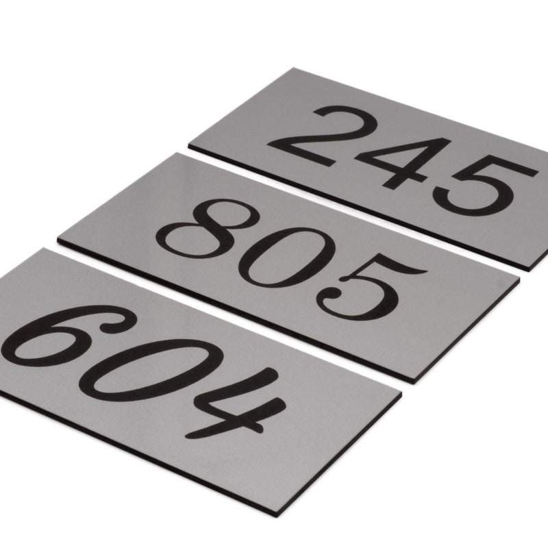 Door Number Plaques - Etsy UK
