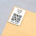 Custom QR Code Plate Logo Map Menu Google Reviews - Etsy