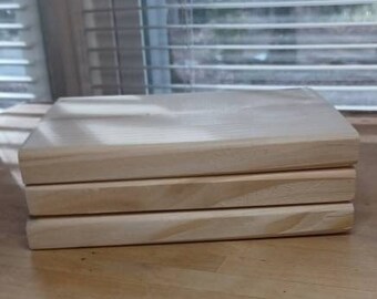 Wood Blocks for Books - Etsy
