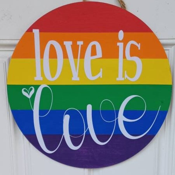 Gay Pride Sign - Etsy