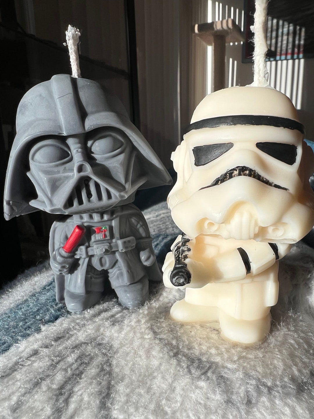 Space Wars Darth Stormtrooper Candle - Vegan Soy Wax - Etsy