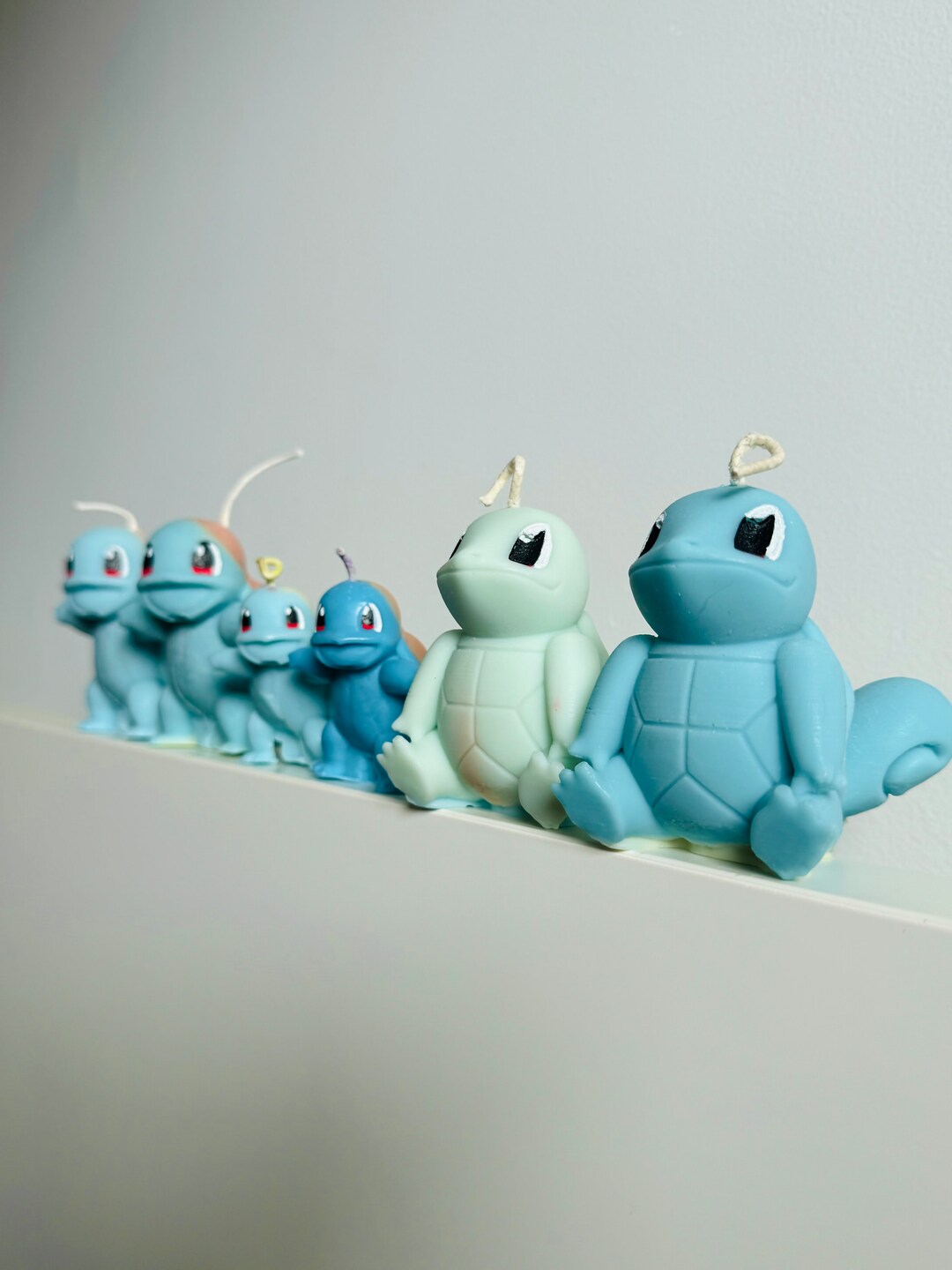 Water Starter Poke Type Inspired Candle - Soy Wax - Squirtle Gamer Gift ...