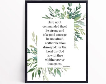 Bible Verse Digital Download Scripture Wall Art Church Decor | Etsy