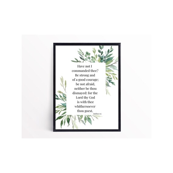 Bible Verse Digital Download Scripture Wall Art Church Decor | Etsy