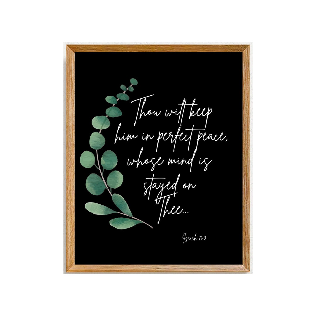 Bible Verse Digital Download Farmhouse Sign Farm House Art Pastor ...