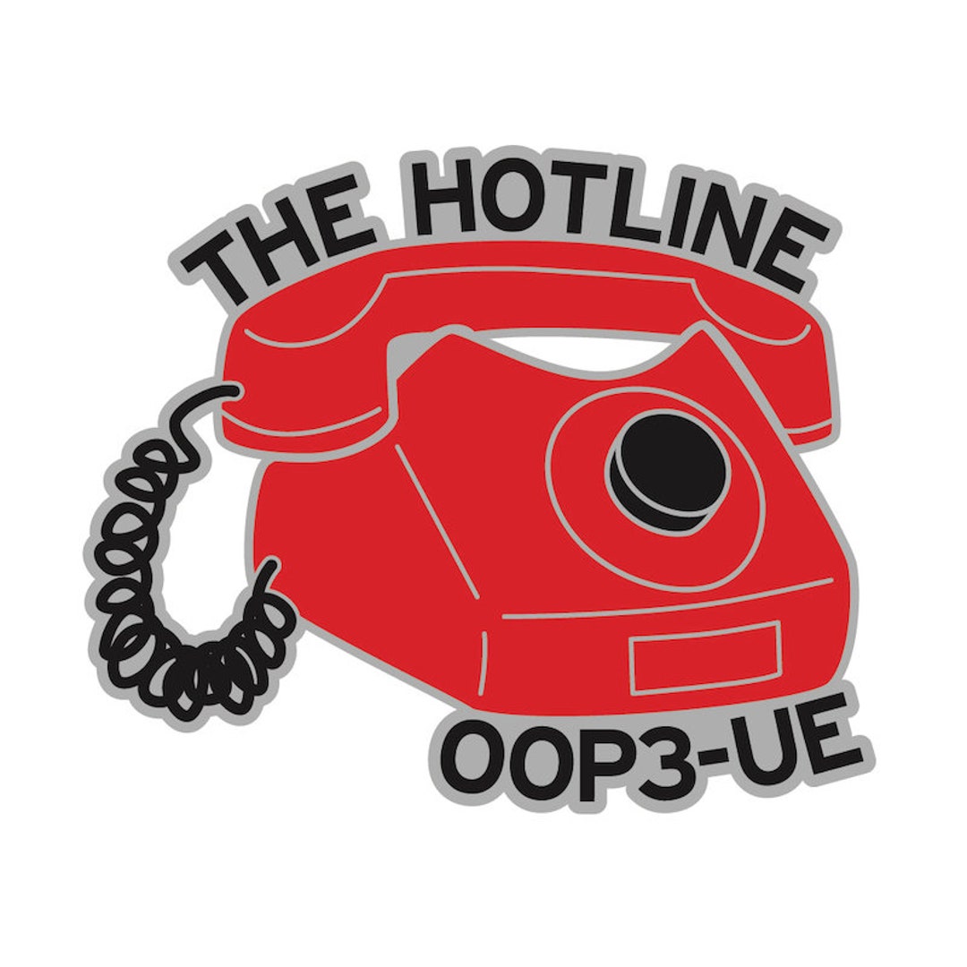 The Hotline Sticker - Etsy