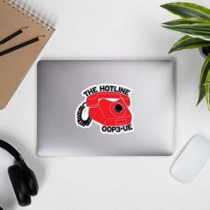 The Hotline Sticker - Etsy