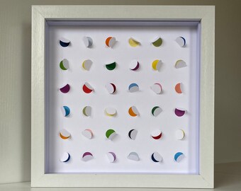 Paper Art Framed | Etsy