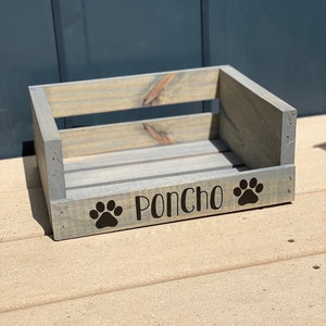 Small Dog Toy Box | Toy Crate | Pet Storage | Pet Toy Crate ...