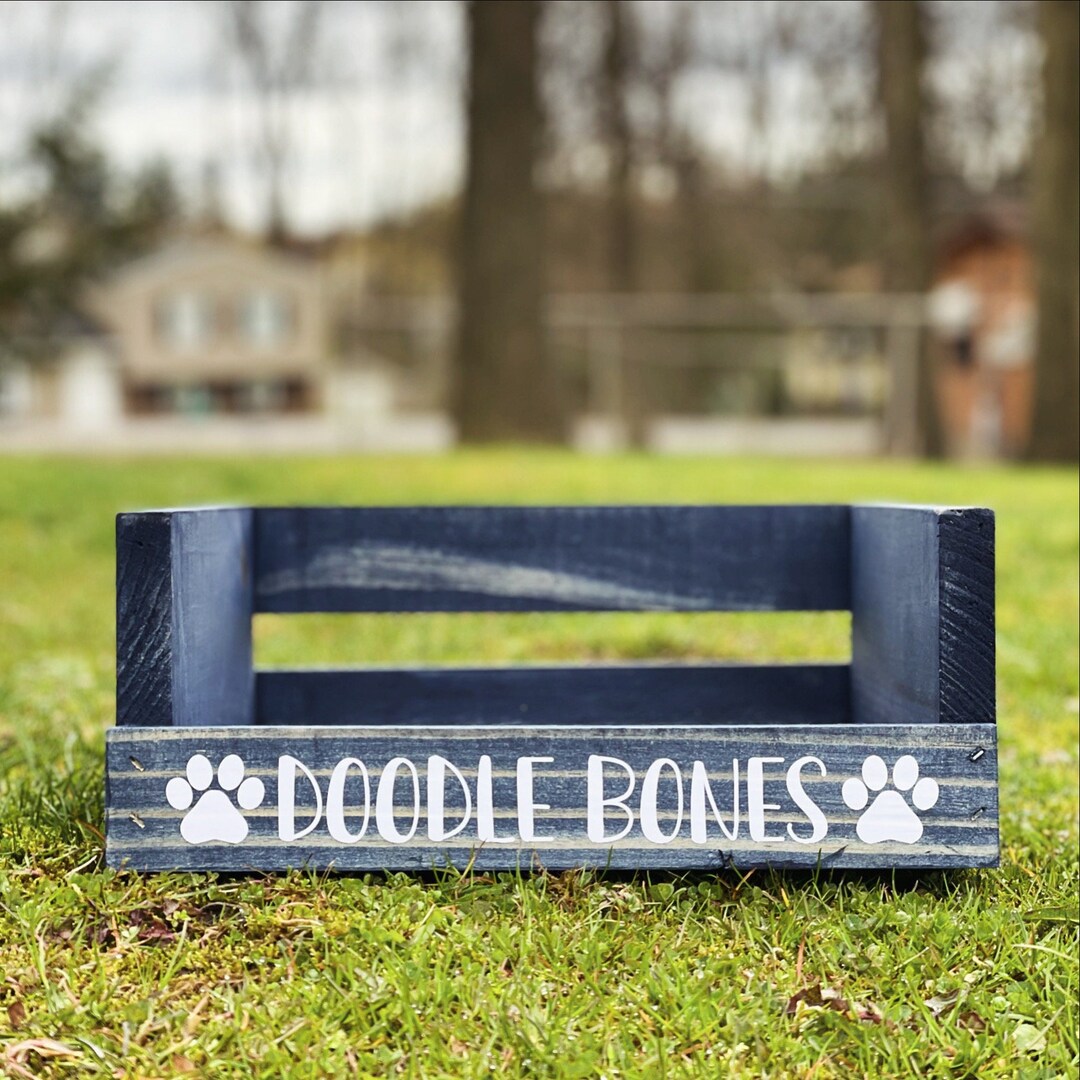 Small Dog Toy Box | Toy Crate | Pet Storage | Pet Toy Crate ...