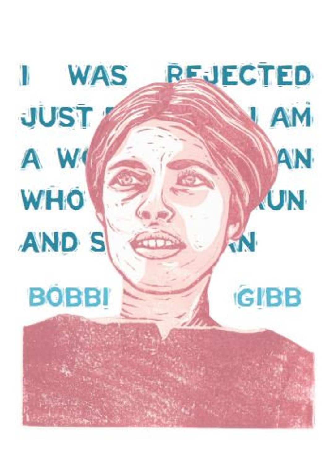 Poster of Bobbi Gibb - Etsy