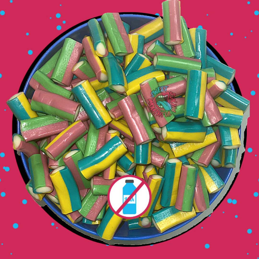 Just Mini Multi Coloured Pencil Bites Pick N Mix Sweets Etsy Uk