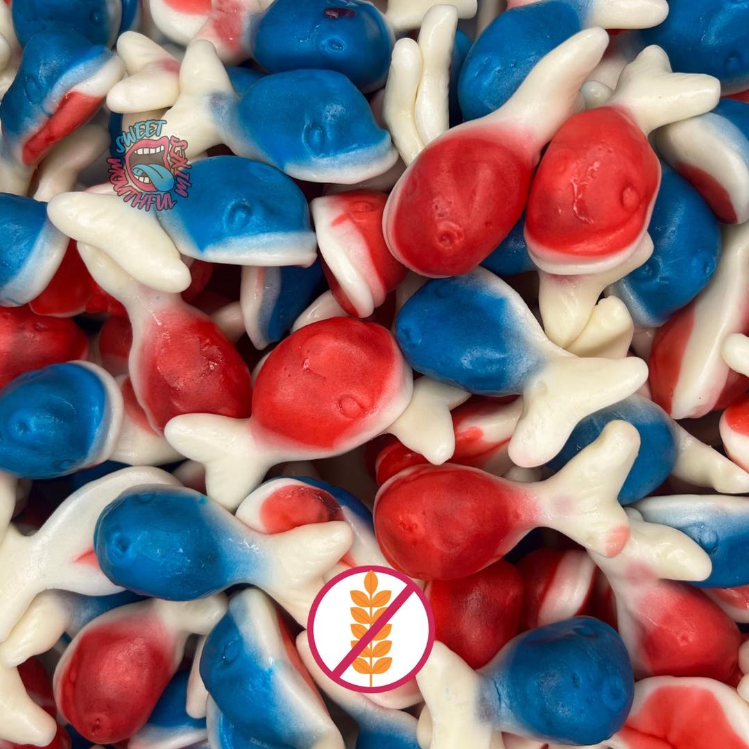 Jelly Filled Whales - Pick and Mix Sweets | Mix Your Own Sweets | Sweet ...