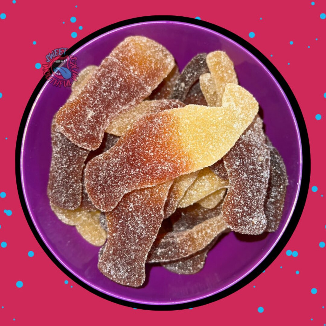 Jumbo Fizzy Giant Cola Bottles Pick and Mix Sweets Mix Your Own Sweets ...