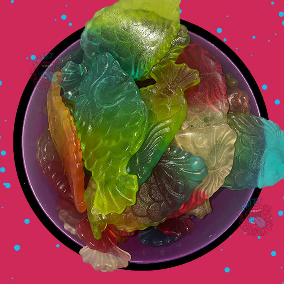 Giant Fruity Fish Pick and Mix Sweets Mix Your Own Sweets Sweet Gift ...