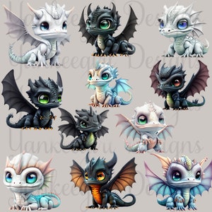Mythical Dragons Clipart Fantasy Dragon Illustrations Mythical ...