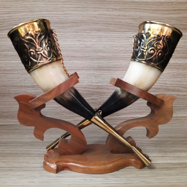 Drinking Horn Stand - Etsy