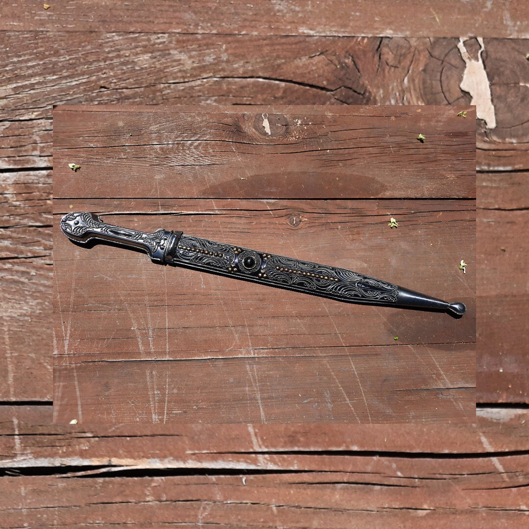 Handmade Dagger With Ornate Sheath and Stalk (unsharpened). Perfect for ...