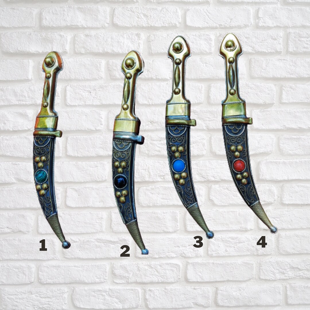 Handmade Daggers With Ornate Sheath unsharpened Blade. Perfeqt for Gift ...