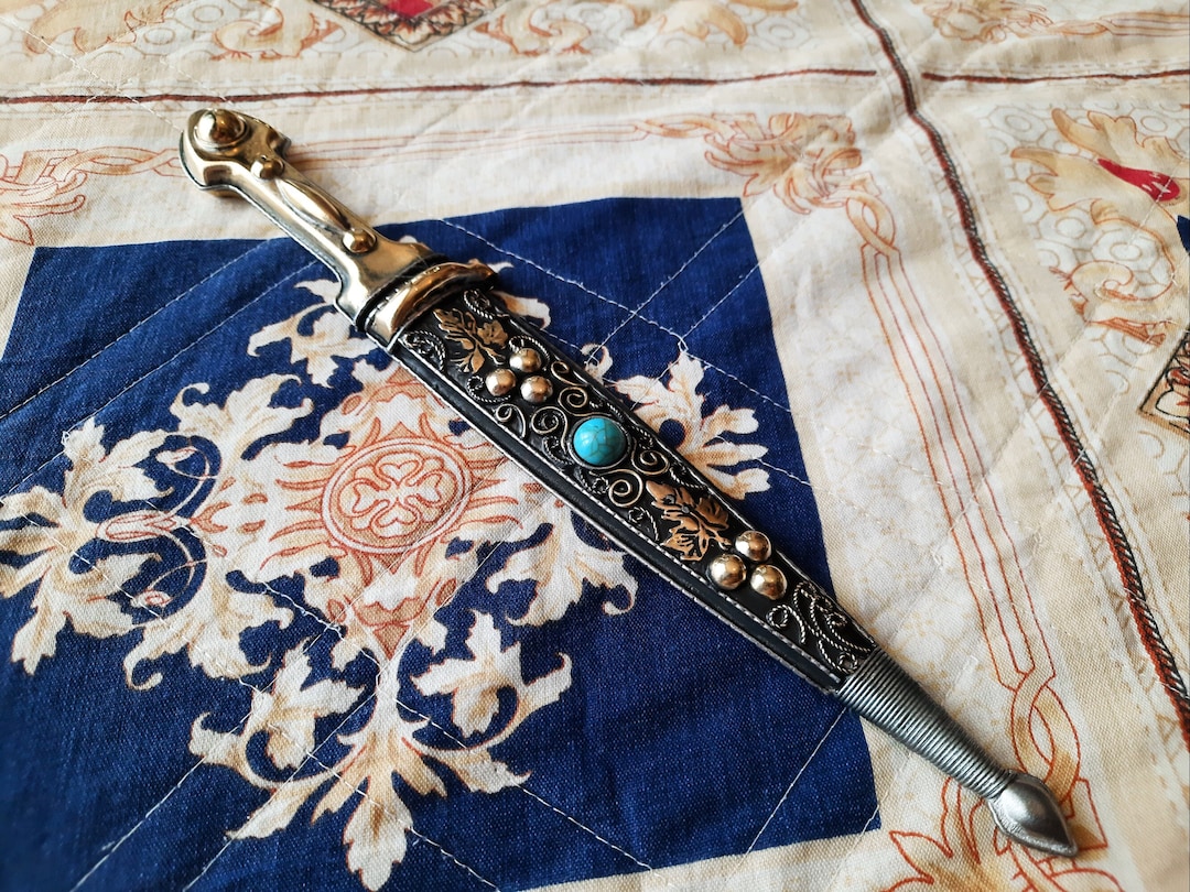 Personalized Handmade Dagger With Ornate Sheath and Stalk (decorative ...