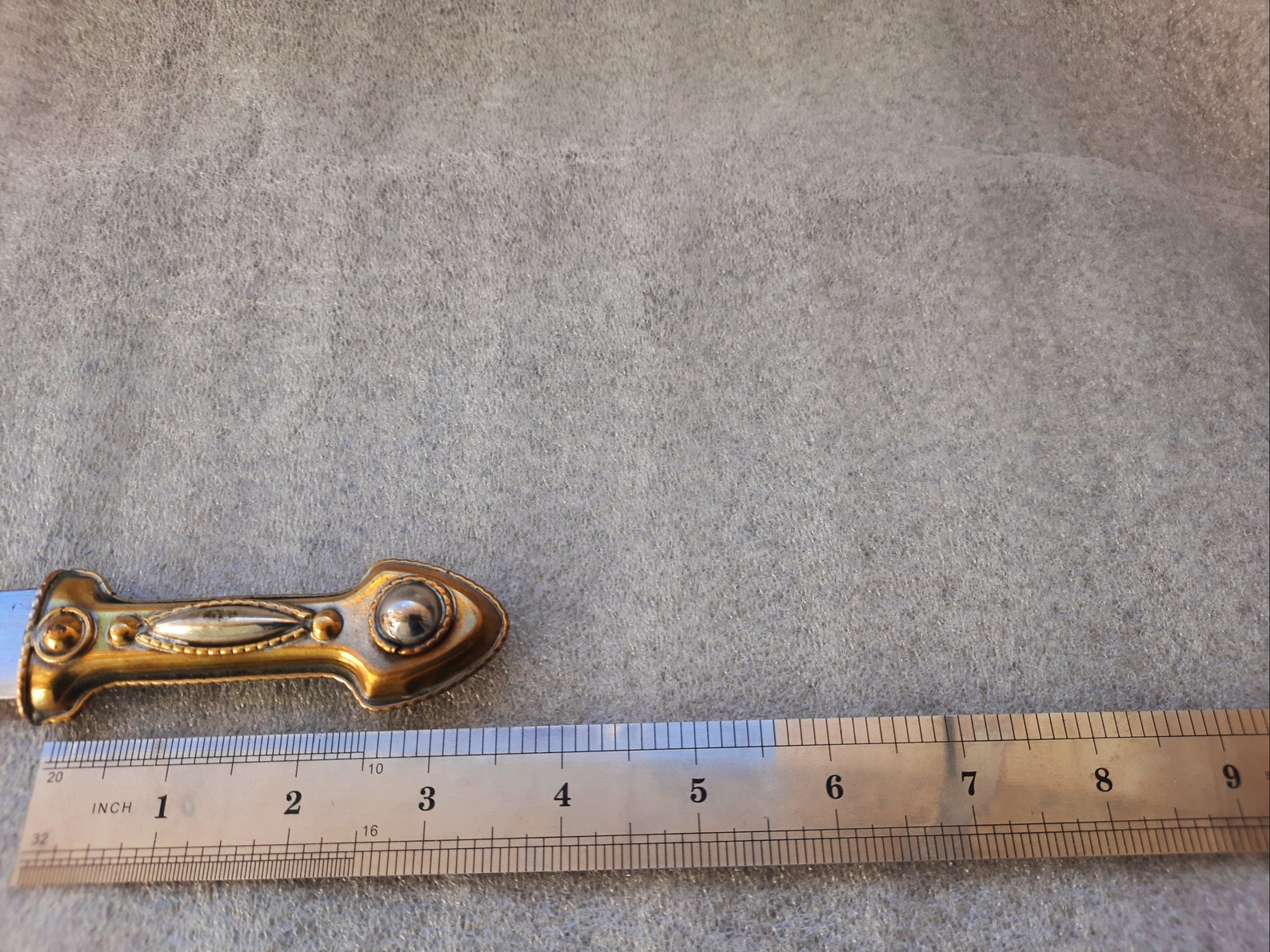 Beautiful Handmade Dagger With Golden Engraved Sheath, Stalk. unshaven ...