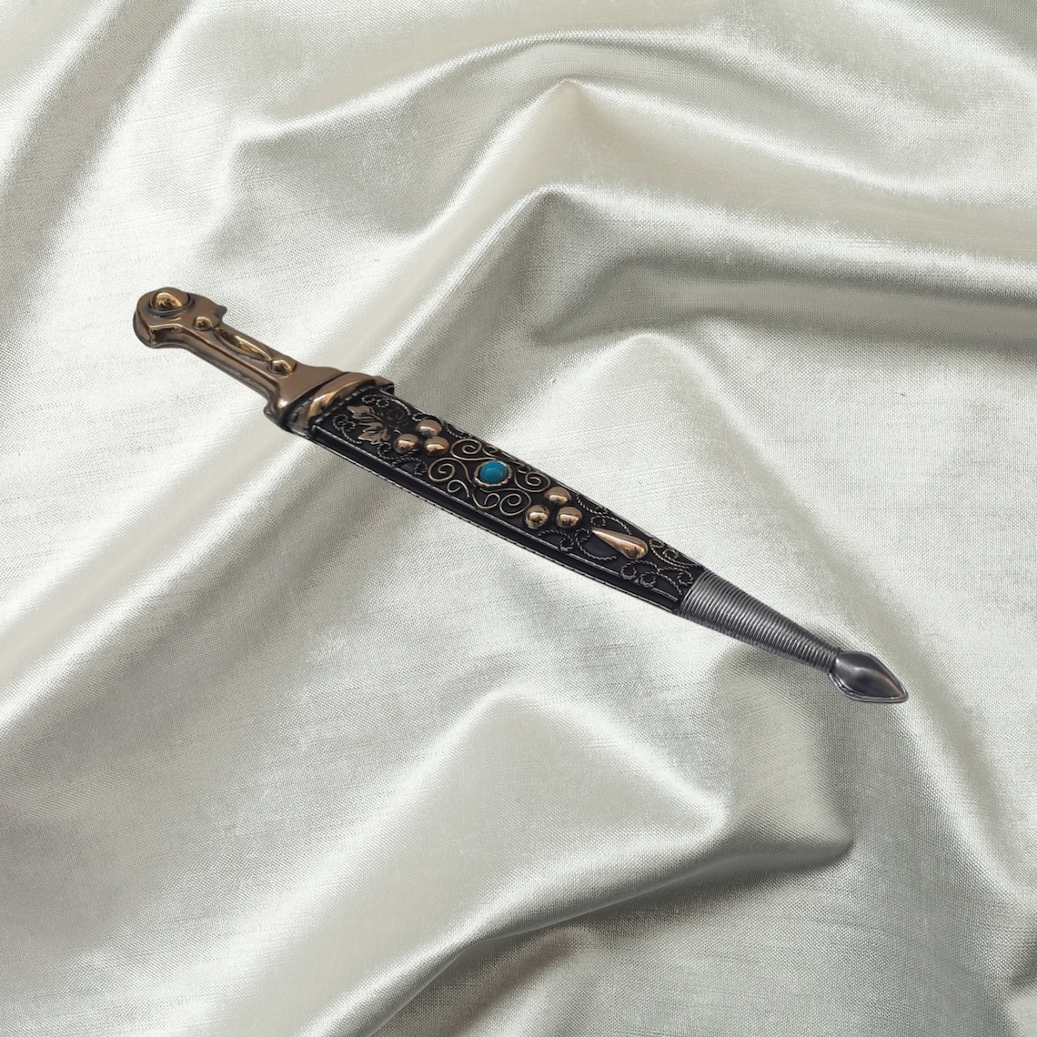 Fantasy Dagger With Intricate Filigree Vine Motifs With - Etsy