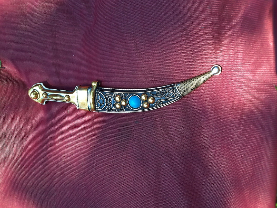 Handmade Dagger With Ornate Sheath Yatagan. unsharpened - Etsy