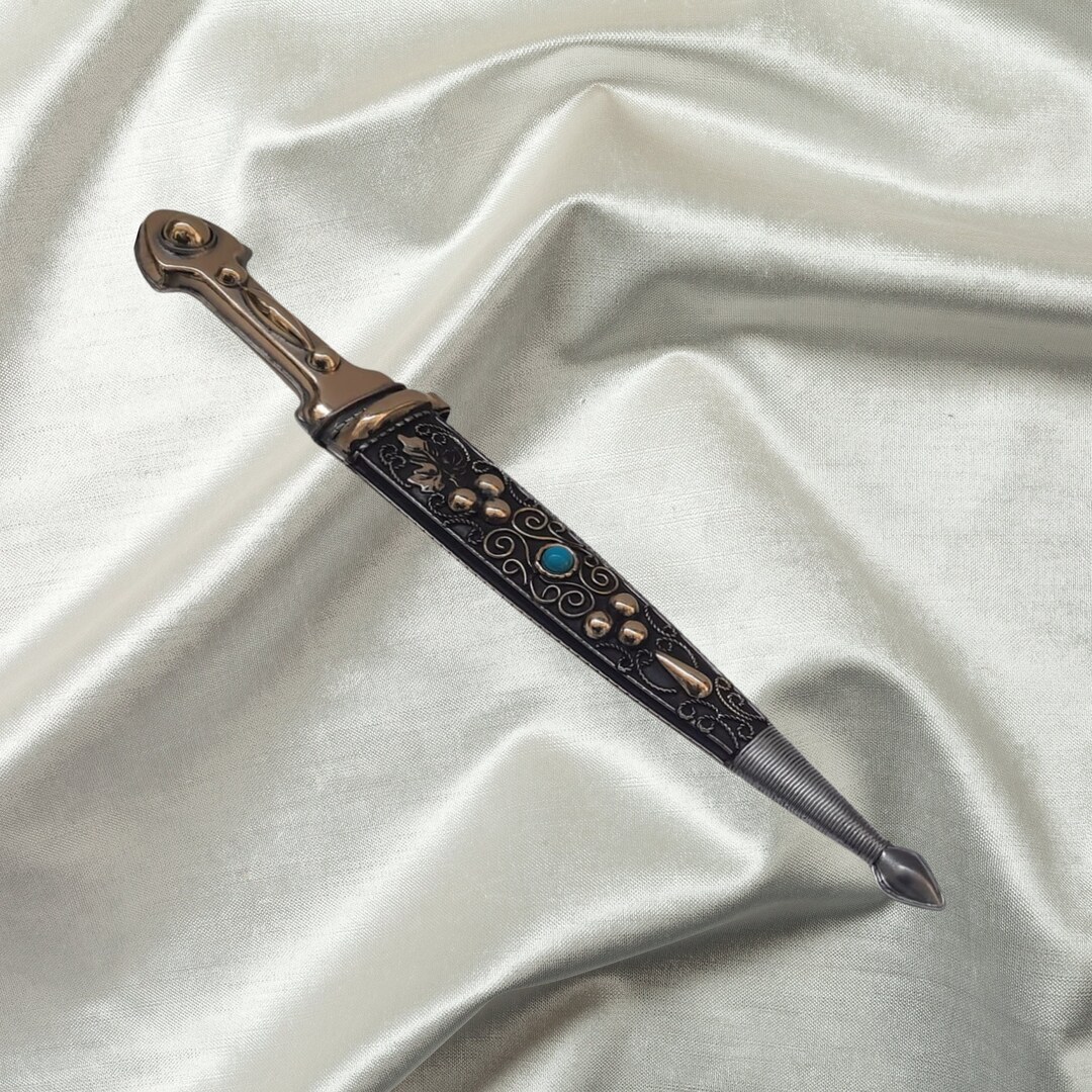 Fantasy Dagger With Intricate Filigree Vine Motifs With - Etsy