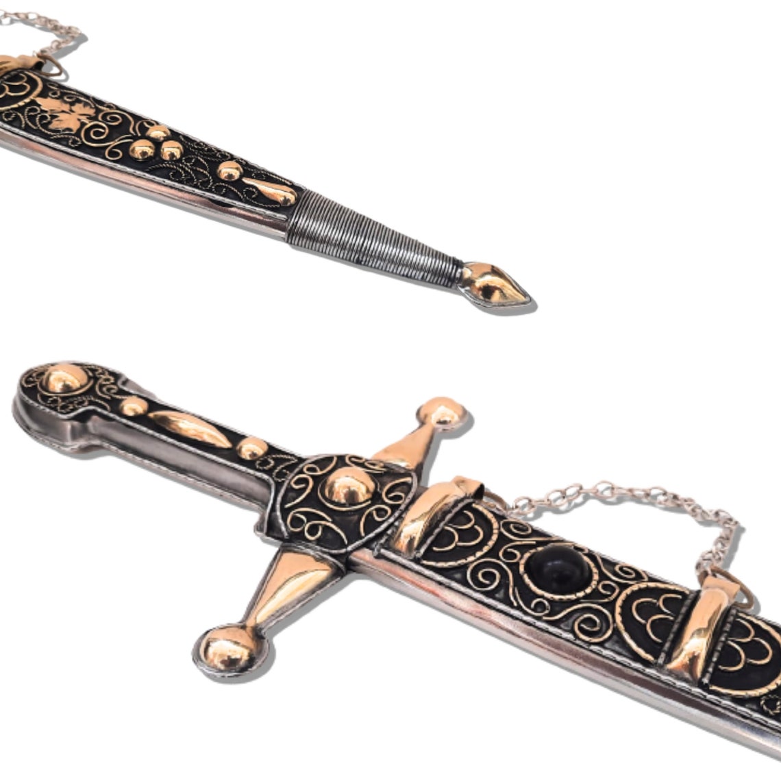 Medieval Cross Handmade Dagger Antique Sword Best Quality - Etsy
