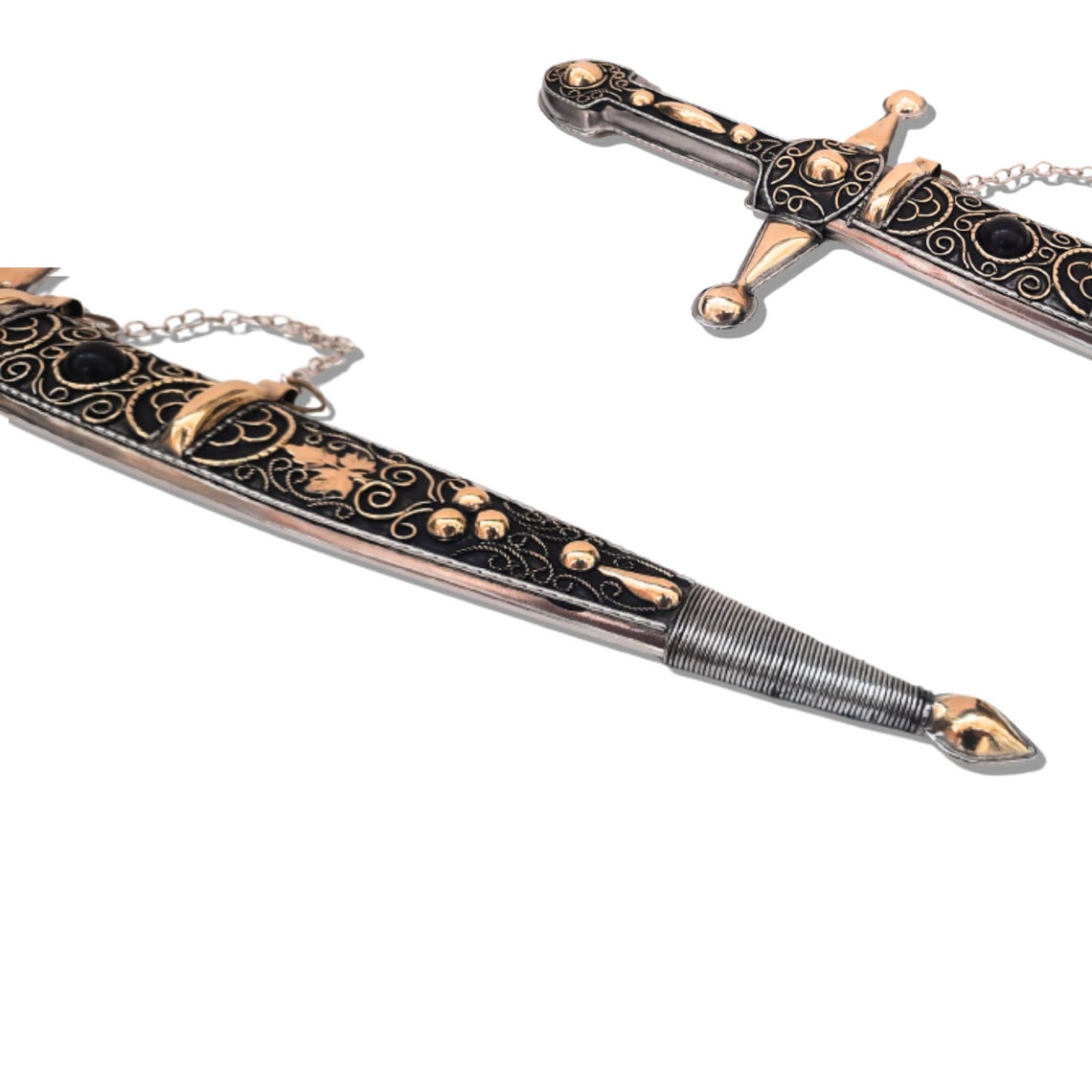 Medieval Cross Handmade Dagger Antique Sword Best Quality - Etsy