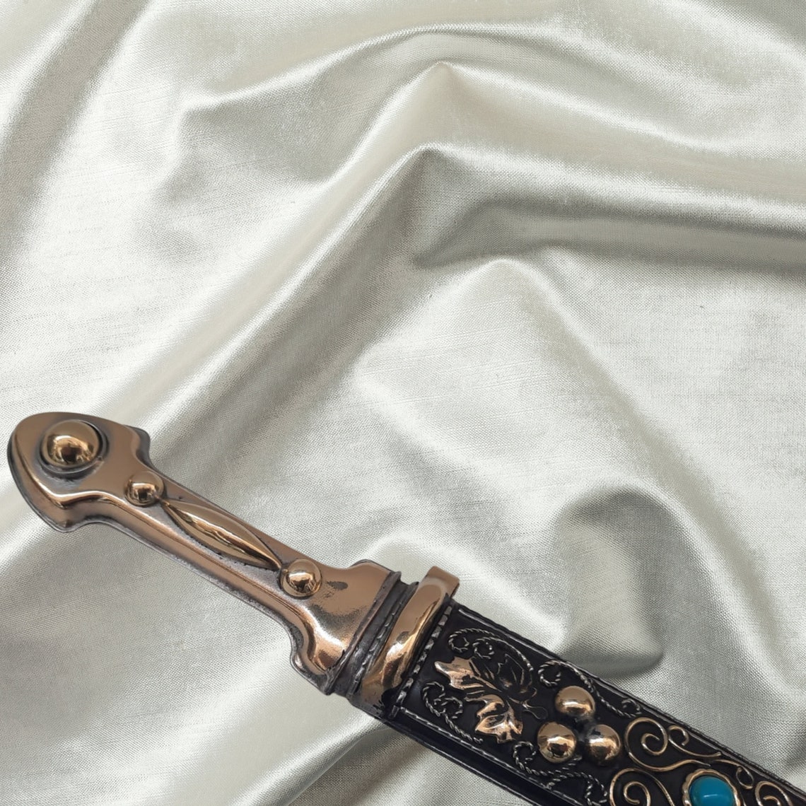 Fantasy Dagger With Intricate Filigree Vine Motifs With - Etsy