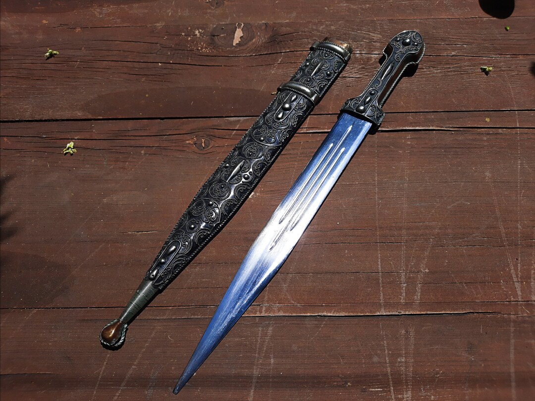 Custom Hand Forged Stainless Steel Handmade Dagger With Scabbard ...