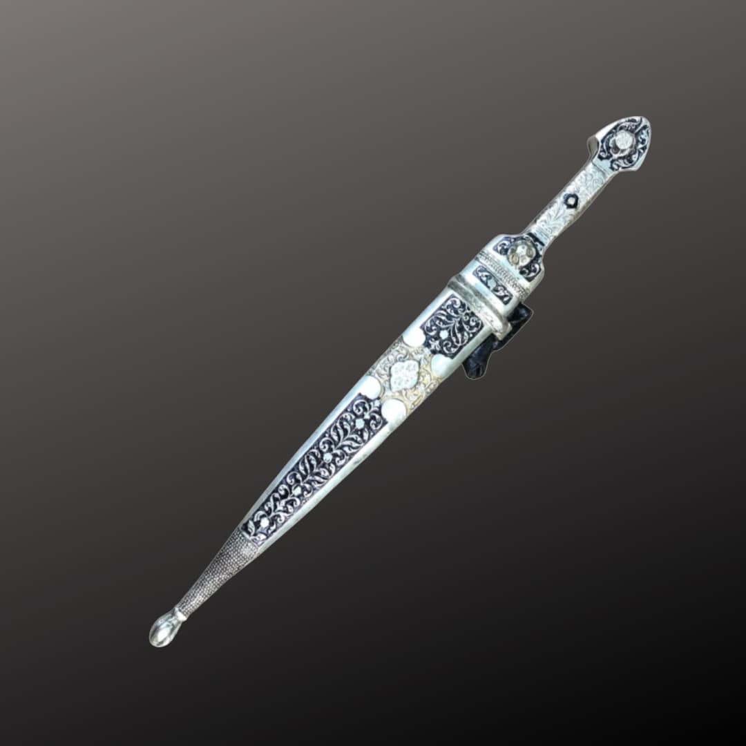 Handmade Dagger, Silver, Decorative, Souvenir, Gift for Women, Fantasy ...