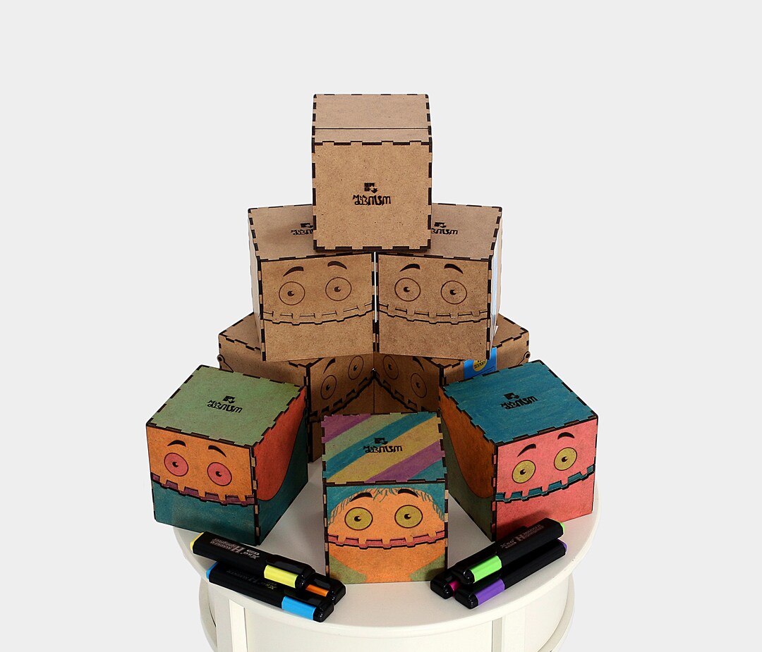 Magic Wooden Toy Box for Kids, With Toy Heroes, Boy Box - Etsy