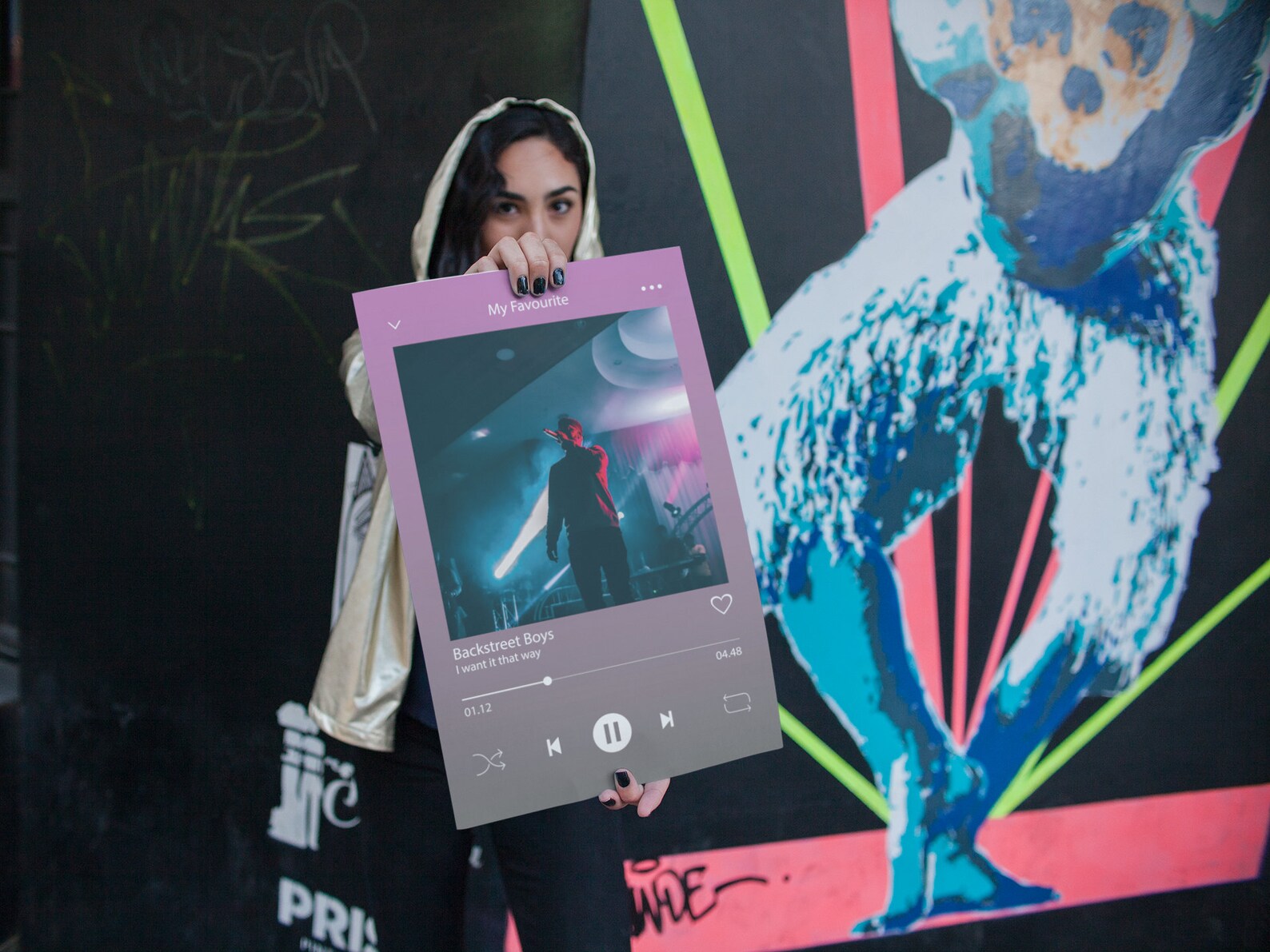 Spotify plaque poster Custom Spotify Music Poster Print | Etsy