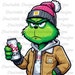 Grumpy Green Guy, Mean Guy, Grinchy, PNG, PNG File, PNG Download ...
