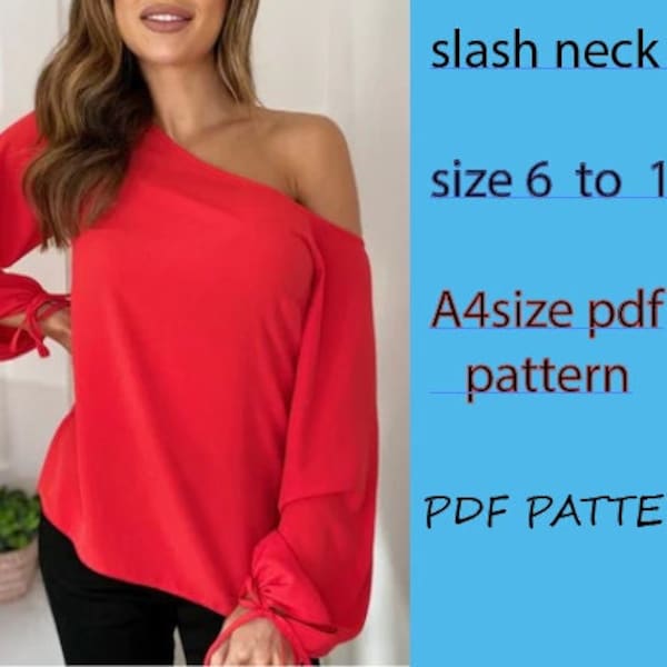 One Shoulder Top - Etsy