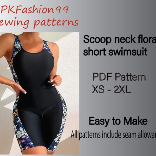 Swimsuit Pattern - Etsy